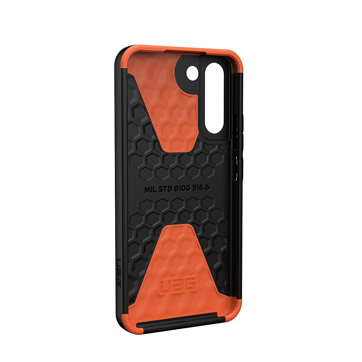 URBAN ARMOR GEAR UAG Designed for Samsung Galaxy S22 Plus Case Green Olive Sleek Ultra-Thin Shock-Absorbent Civilian Protective Cover, [6.6 inch Screen]