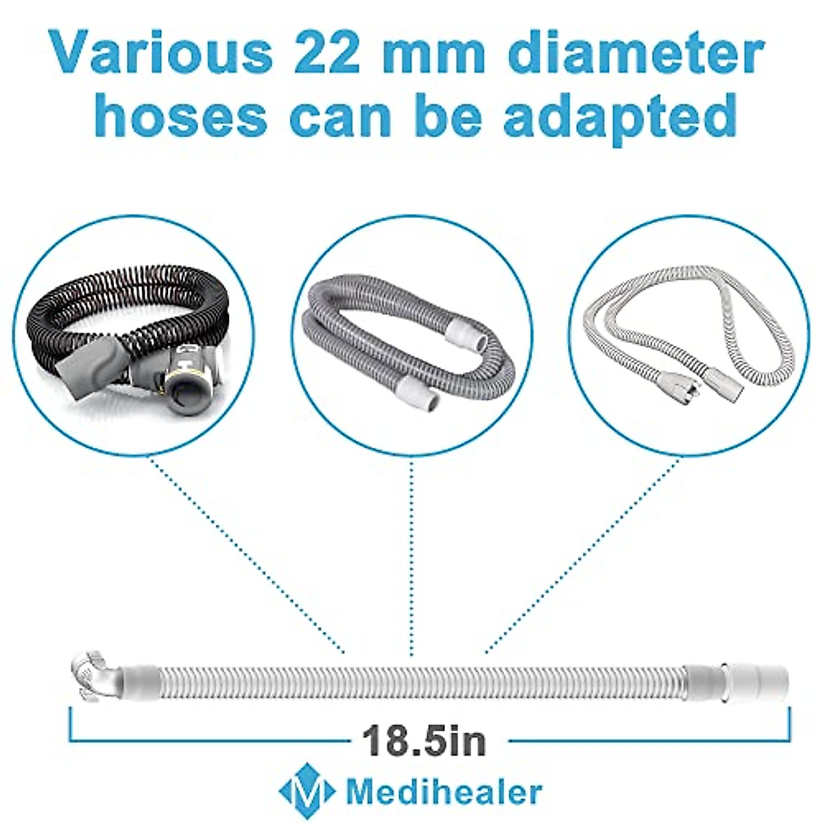 2 Packs Replacement Tube for W. I. S. P., 2 Packs Replacement Tubing, Great-Value Supplies by Medihealer