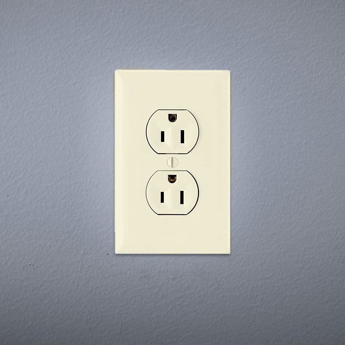 Legrand Pass & Seymour TR5262LACC12 15 Amp Tamper Resistant Construction Specification Grade Duplex Receptacle Outlet, Back and Side Wire, Light Almond (1 Count)