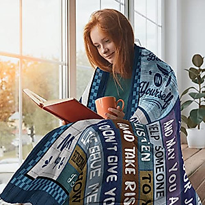 Nephew Gifts from Auntie, Nephew Gifts Blanket 60"x50", Nephew Gifts from Aunt, Nephew Birthday Gifts, Nephew Gift from Uncle, Nephew Gift Ideas for Christmas Graduation, Gift for Nephew Throw Blanket