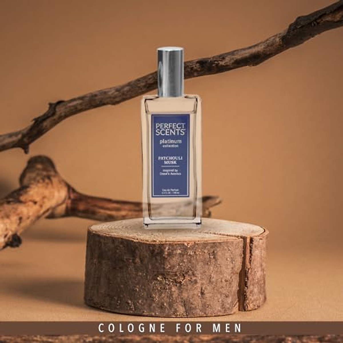 Perfect Scents Fragrances | Inspired by Creed’s Aventus | Platinum Collection | Patchouli Musk | Men’s Eau de Parfum | CLEAN, Vegan, Paraben & Phthalate Free | Never Tested on Animals | 3.4 Fl Oz