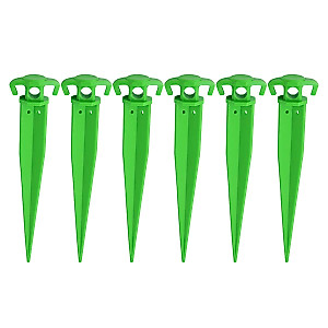 Grip 11" Super Tent Stake (6 Pack) - Essential for Camping, Hiking, Gardening, Landscaping - Tents, Tarps, Canopies, Trees, Bushes