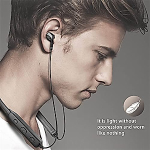 ZZKHGo Halter Neck Wireless Bluetooth Headphones - Multi-Function Sports Earbuds in-Ear 5.0 Unisex IPX5 Earphone for Sports Gifts