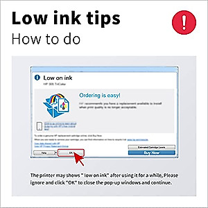 LEMERO UEXPECT 67XL Remanufactured Ink Cartridge Replacement for 67XL HP Printer Ink 67 XL for Envy 6055 6052 6455 DeskJet 2755 2722 4155e 2725 1255 Printer Black Tri-Color, 2-Pack