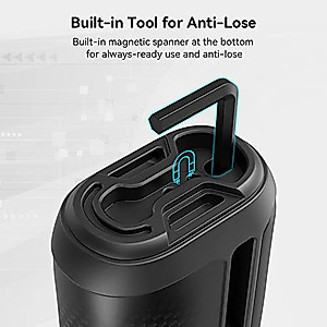 SmallRig NATO Side Handle Universal for Left and Right, 360° Rotating Side Grip with a NATO Rail, Quick Release Side Handgrip for Camera Cage, Only 205g Max. Load 5kg - 3847