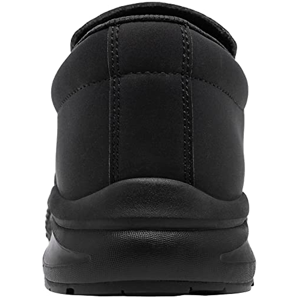LARNMERN Non Slip Shoes for Women Food Service Work Sneakers Waterproof Nursing Shoes Slip Resistant Chefs Kitchen Restaurant Footwear Comfort Slip On Walking Shoe Black