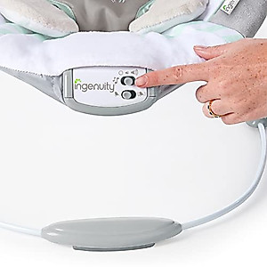 Ingenuity Baby Bouncer Seat with Vibration and Music - Landry The Lion