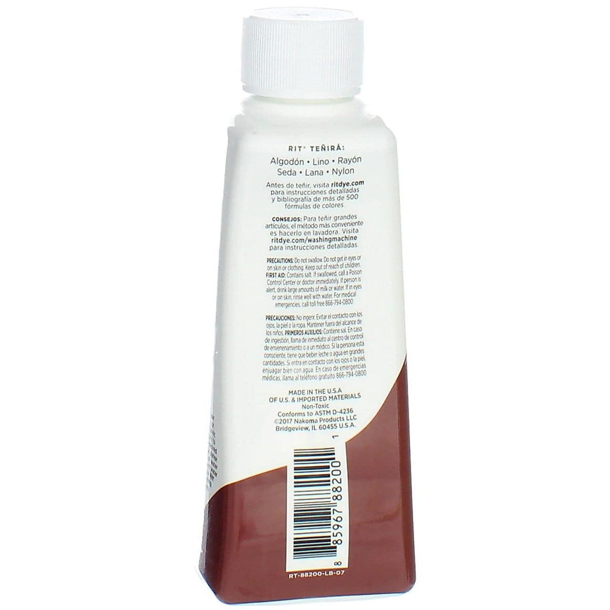 Rit Dye Liquid 8oz-Cocoa Brown
