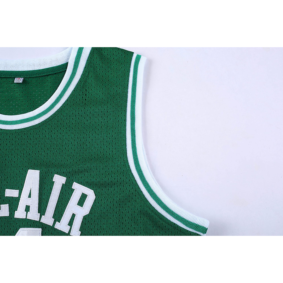 MESOSPERO #14 The Fresh Prince of Bel Air #25 Carlton Banks Basketball Jersey,90s Hip Hop Clothes for Party Men (14 Green, Small)