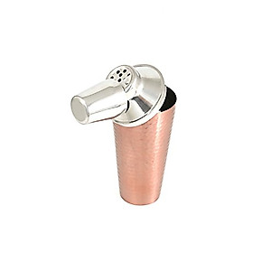 Cook Pro Inc. 3Piece 27 oz Stainless Steel Cocktail Mixer, Copper
