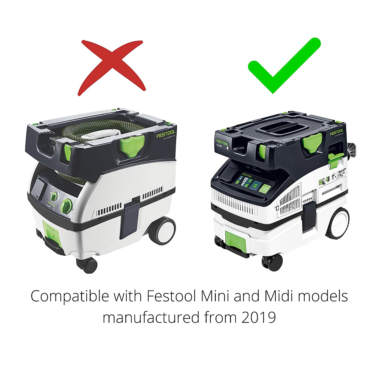 Reusable dust Bag for Festool Mini and Midi dust extractors (MIDI-2)