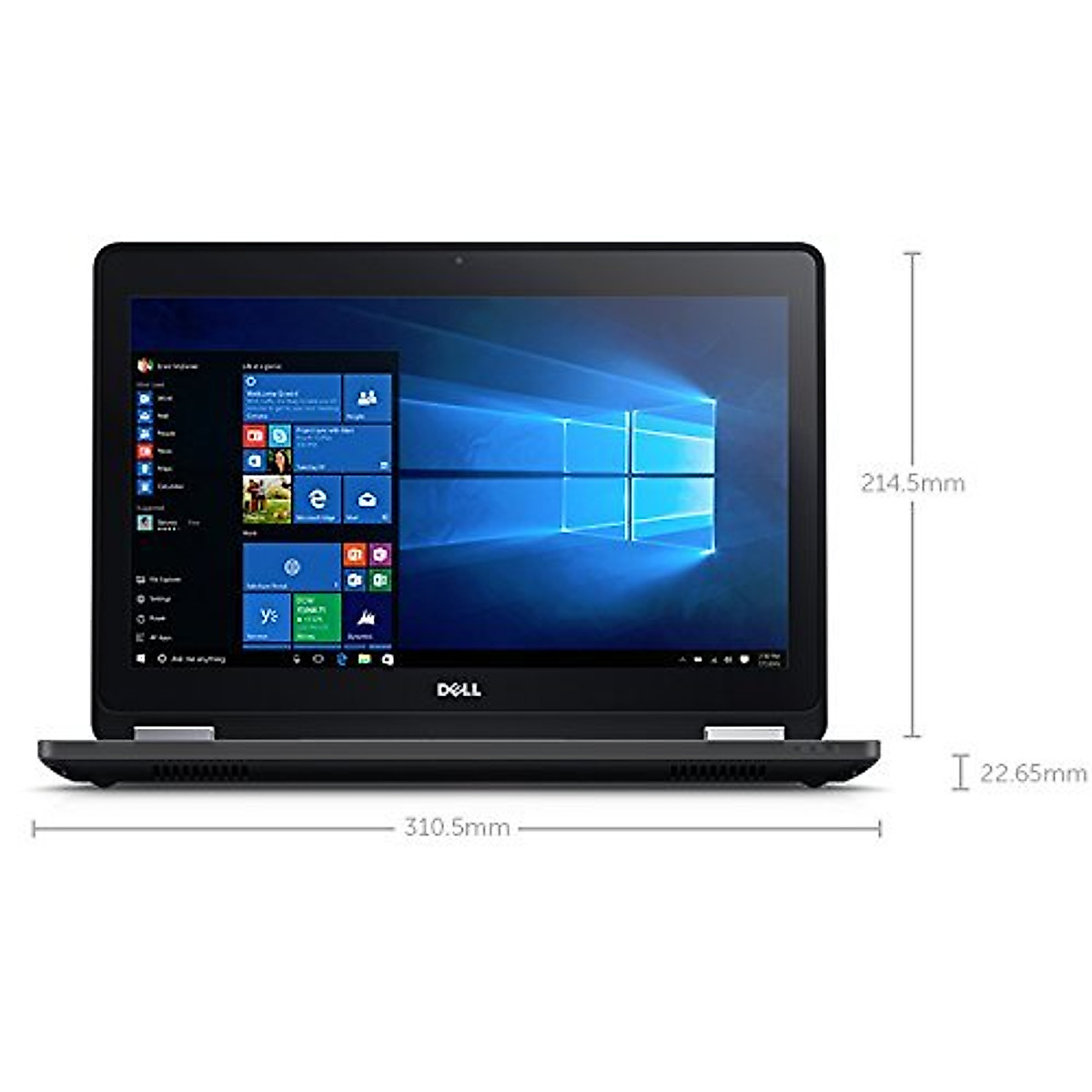 Dell Newest Latitude 7480 Business Laptop Notebook PC (Intel Core i7-6600U, 16GB Ram, 256GB SSD, HDMI, WiFi, Thunderbolt 3) Win 10 Pro (Renewed)