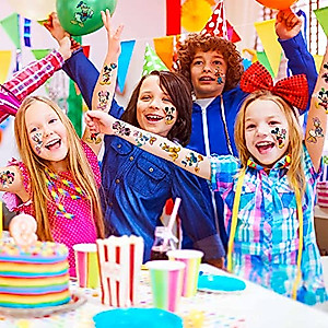 40 PCS Micke Mouse Tattoo Sticker Party Favors, Mouse Temporary Tattoos Mouse Birthday Party Supplies For Kids Boys And Girls Goody Bag Treat Bagfor Water Bottle Phone Skateboard Decoration