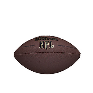 Wilson NFL Super Grip Composite Football - Junior Size, Brown