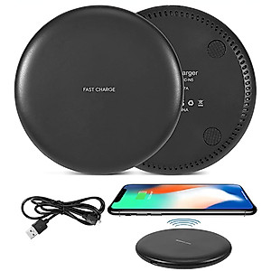 UrbanX OptiPad Fast Wireless Charger Pad for Motorola Droid Turbo 2 / ThinkPhone/Defy 2 / Edge+ 5G UW (2022) / X30 Pro/Edge 30 Pro/Edge (2022) / Edge 30 Ultra / 10W Fast-Charging Soft Touch Top