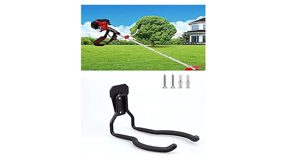 2Pcs String Trimmer Hangers | Weed Eater Wall Mount Garage