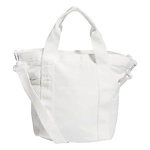 adidas Women's Essentials Mini Tote Crossbody Bag, Non Dyed White/Non Dyed White, One Size
