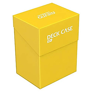 Ultimate Guard 80 Card Deck Case, Yellow
