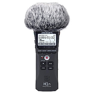 SUNMON H1N Microphone Windscreen Muff Suitable for Zoom H1n Handy Portable Digital Recorder to Reduce Noise