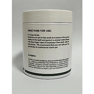 Borgobrufa Dog Teeth Cleaning Wipes, Teeth Cleaning Finger Wipes for Dogs & Cats, Disposable Natural Teeth Care Wipes Gentle Cleaning & Gum Care Pet Wipes Reduces Plaque & Freshens Breath, 55 Pcs