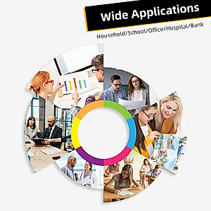 INKFUN 910 910xl Ink Cartridges Combo Pack Replacement for Printer Ink 910 for OfficeJet Pro 8020 8025 8025e 8035 8035e 8028 8022 8015 Printer, Black Cyan Magenta Yellow(4 Pack)