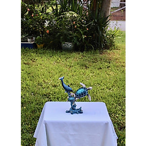 Globe Imports Turtles Dolphin Coastal Nautical Statue Figurine Sculpture Outdoor Décor Garden