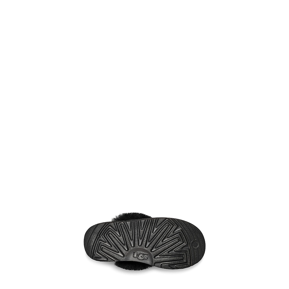 UGG Unisex-Child Cozy Ii Slipper, Black, 3 Little Kid