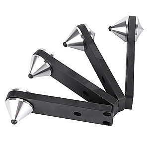 Speaker Shockproof Bracket, 4Pcs Combined Type Audio Speaker Foot Subwoofer Shockproof Spike Bracket, Floor Standing Speaker Isolation Feet