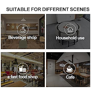 Round Dining Table And Chair Set,Round Dining Table And Upholstered Chairs For Four Person,Table Office Conference Table,Balcony Table,Office Conference 80cm,Bedroom Cafe Hotel Corridor Apartment ( Co