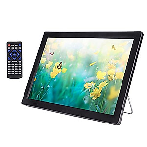 Zyyini 14 Inch Digital Television, Potrable 14 Inch 1080P Digital TV,Support Analog TV, Digital TV and ATV,for Outdoor Indoor Kids/Older