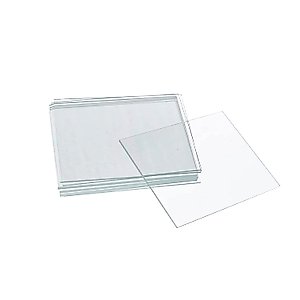 Hemacytometer Cover Slips, 20x26x0.4mm, Glass Cover Slips, Professional Glass Cover Slips Hemocytometer, 10 PCS
