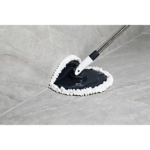 Medallion Grand Cleaning Spin mop and Bucket Set Spin with Microfiber Gray