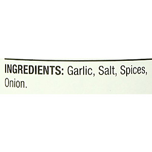 Jane's Krazy Chunky Mixed-Up Garlic Seasoning, 4.75 Ounce (Packing may vary)