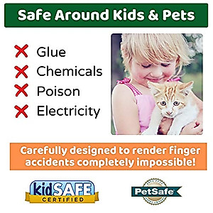 CaptSure 2-Pack Humane Mouse Traps Indoor for Home - Small Live Mouse Trap Catch and Release, Mice Traps for House Indoor & Outdoor - Reusable Catcher & No Kill Traps for Rodent/Voles/Hamsters/Moles