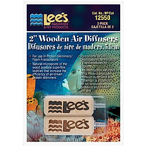 Lee's 2-Inch Wooden Air Diffuser, 2-Pack,White