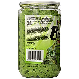 Nature Zone Bites For Iguanas, Soft Moist Food, 24-Ounce