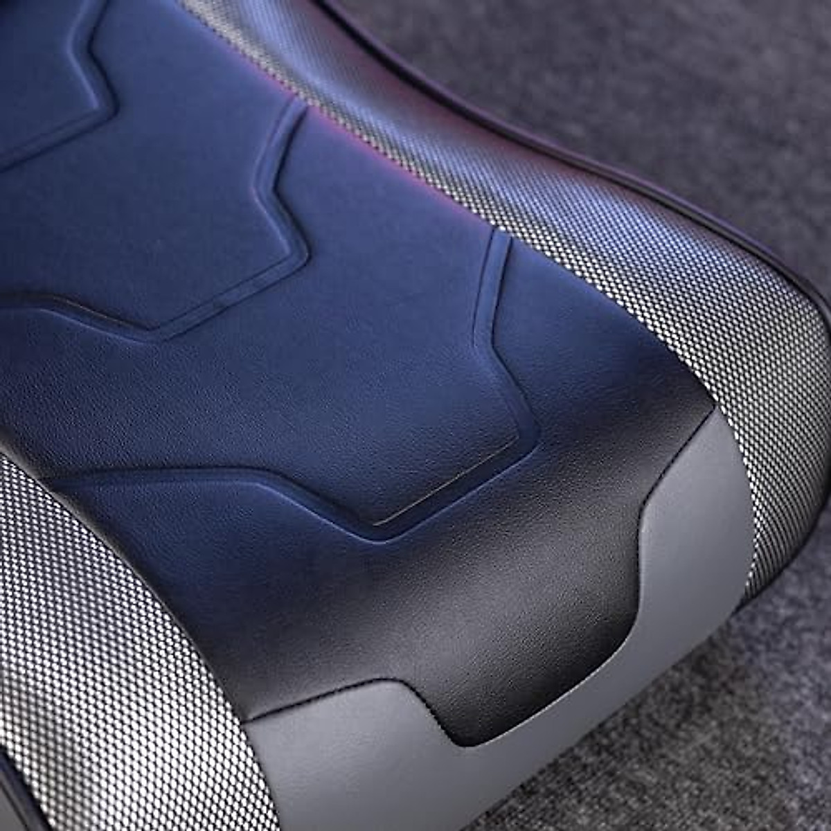 X-Rocker Cosmos RGB Floor Rocker - LED Gaming Chair for Comfortable & Immersive Gaming - Chair with Gaming System Compatibility & Easy Setup - Integrated Speakers & RGB Lighting