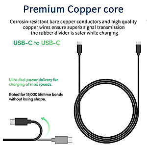 USB C Charger Adapter Block Cable [5Ft/18W] for Beats Studio Buds, Beats Fit Pro/X Kim, Beats Flex Wireless Earbuds Earphones Charging Case Cord