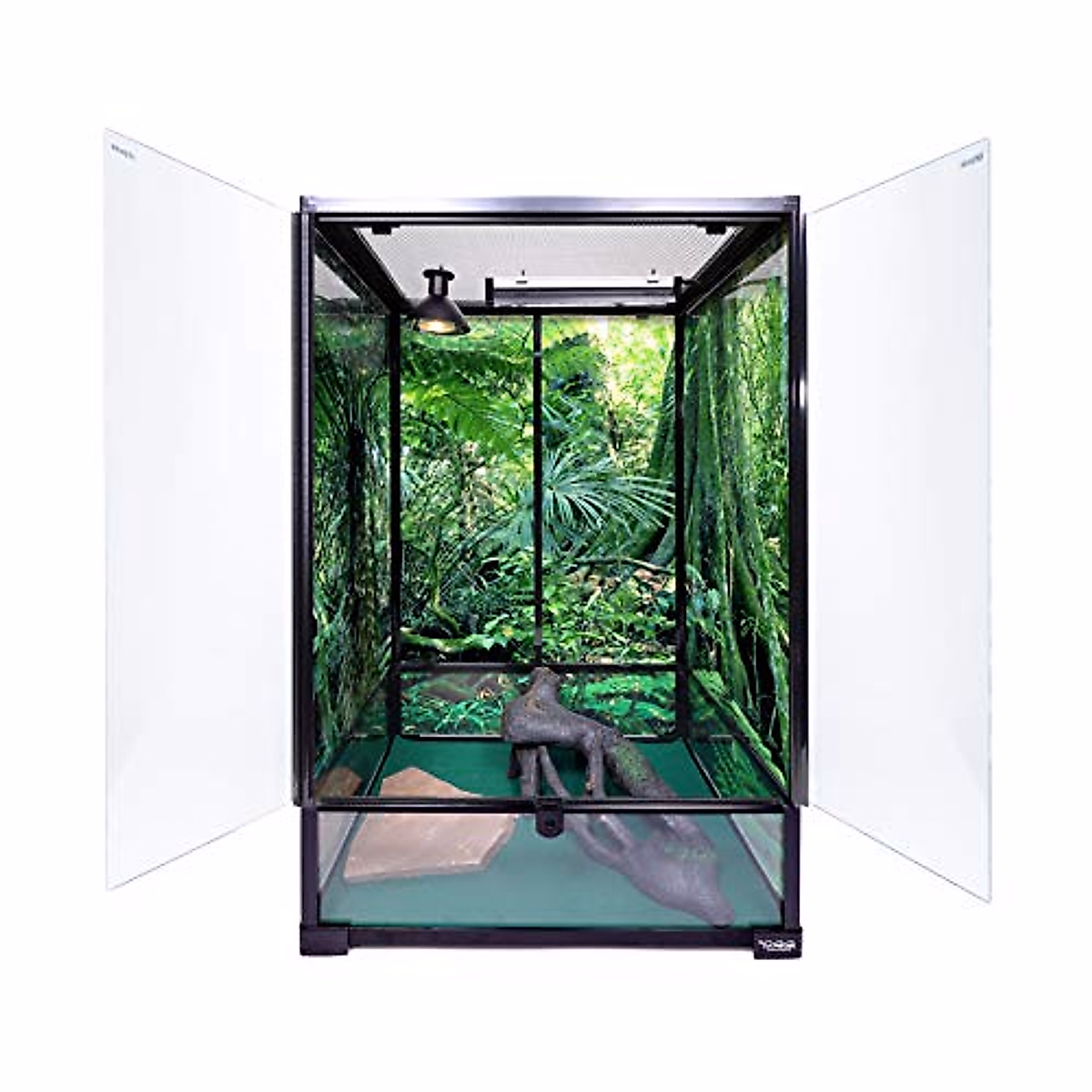 Carolina Custom Cages Terrarium, Tall Medium 24Lx18Dx36H; Easy Assembly
