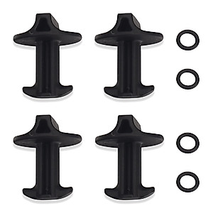 MWEDP 4-Pack 92210-1730 Air Filter Cover Lock with O-rings Compatible with Kawasaki FS691V FS651V FS730V FS541V FS600V FT691V FT730V Lawn Mowers