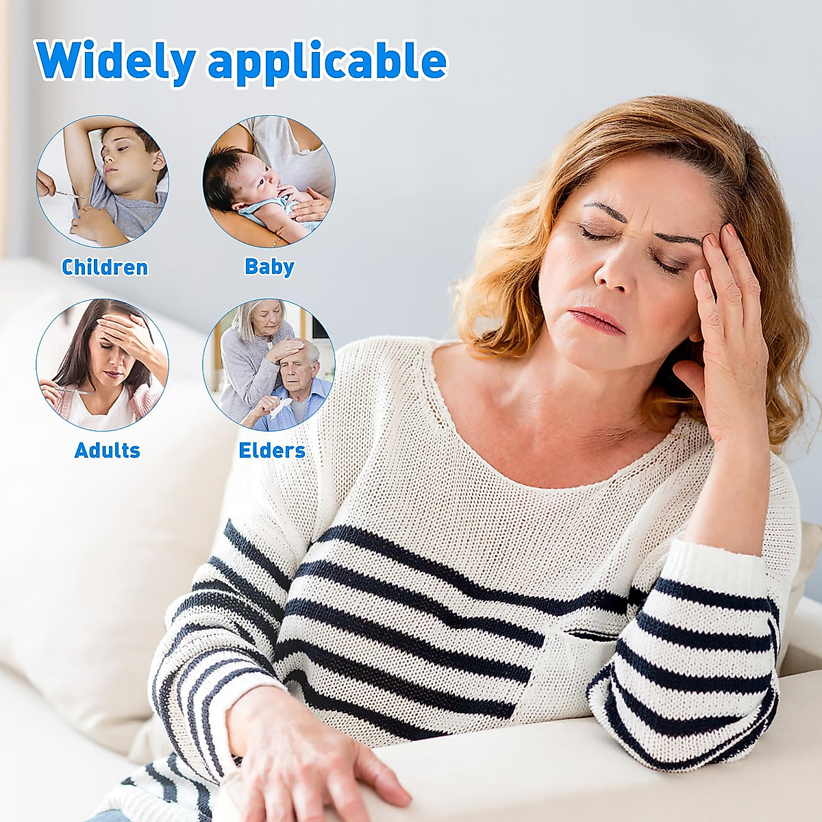 ℃ Glass Oral Temperature Measurement Classic Digital Temperature Measurement Accurate Temperature Measurements for Families