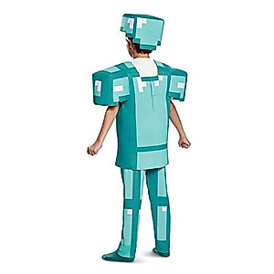 Armor Deluxe Minecraft Costume, Blue, Medium (7-8)