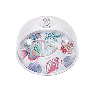 Melamine Tray with Clear Dome Covered by (SeaLife)