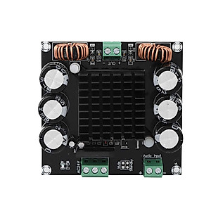 TDA8954 Digital Audio Amplifier Board, Single Channel Digital Audio Power Amplifier Board, 420W AC 12-28V Single Channel Digital Power Audio Stereo Amp Board for DIY Speakers