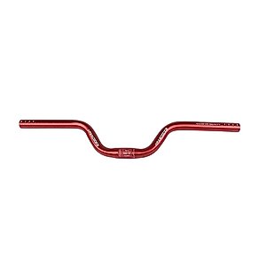 UPANBIKE 25.4mm Bike Handlebar Riser 80mm Aluminum Alloy 520mm Length for Fixed Gear Bike Road Bicycle(Red)