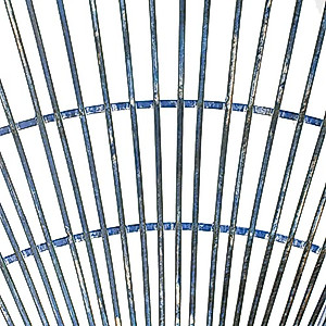 Safavieh PAT5019C Outdoor Collection Ally Darling Antique Wrought Iron 60-inch Round Tree Bench, Mossy Blue