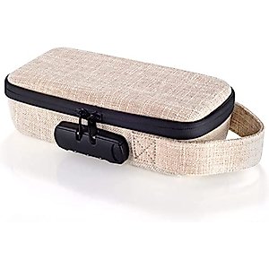 LAYAONE Smell Proof Bag | Smell Proof Stash Box with Combination Lock | Portable Travel Storage Case for Your Accessories | Gift for Men/Women (Regular)