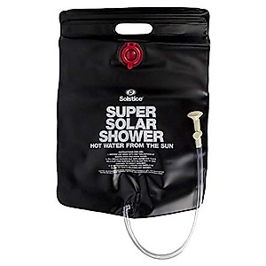 New Solstice 3.75 Gallon Super Solar Sun Backpacking Camping Outdoor Showers (2 Pack)