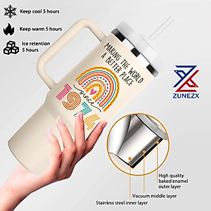 ZUNEZX 50th Birthday Gifts For Her, Women - 1974 Birthday Gift For Women - Cool Birthday Gift For 50 Year Old Woman - 50 And Fabulous Gift For Women - Gift For Women Turning 50-50th Tumbler 40oz