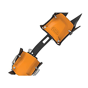 PETZL IRVIS Leverlock Universal Crampons - 10-Point Crampons for Ski Touring and Glacier Travel